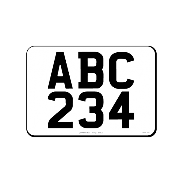 JDMPlates | Small, Legal, Square Number Plates For Motorcycles ...