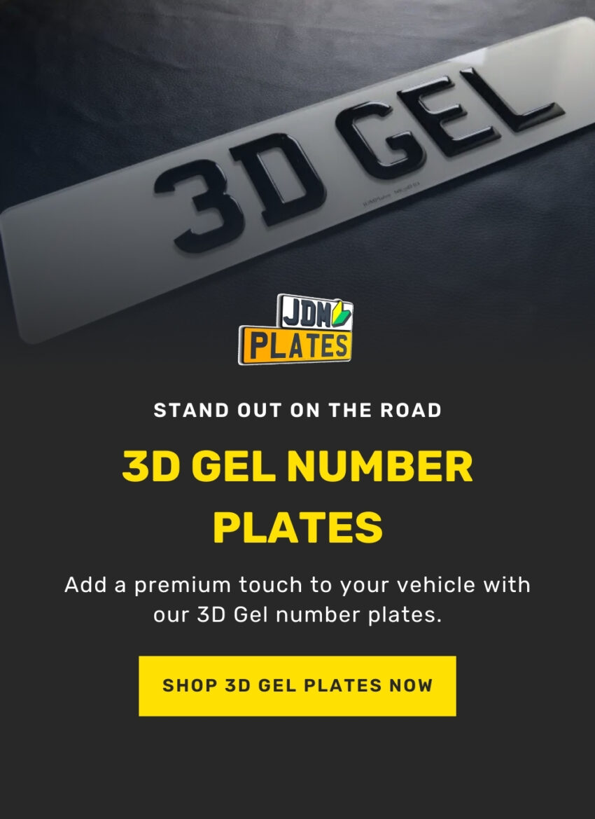 Premium Replacement Number Plates For Teslas At JDM Plates!