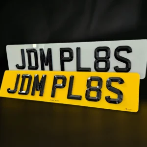 4D Retro Number Plates For All Vehicles | JDM Plates