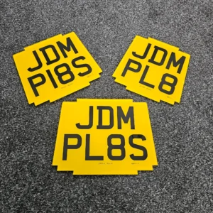 Deco V4 Motorcycle Number Plates | JDM Plates