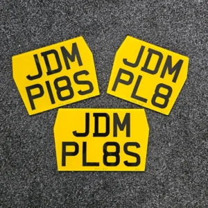 Hex V1 Motorcycle Number Plates | JDM Plates