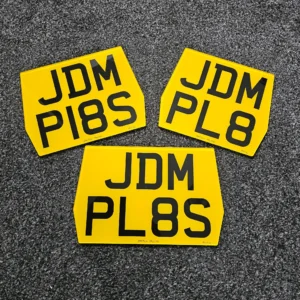 Hex V2 Motorcycle Number Plates | JDM Plates