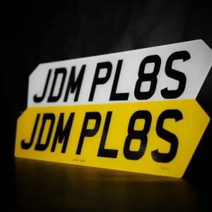 Printed Hex Number Plates #1 | JDM Plates
