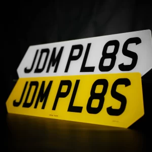 Printed Hex Number Plates #2 | JDM Plates