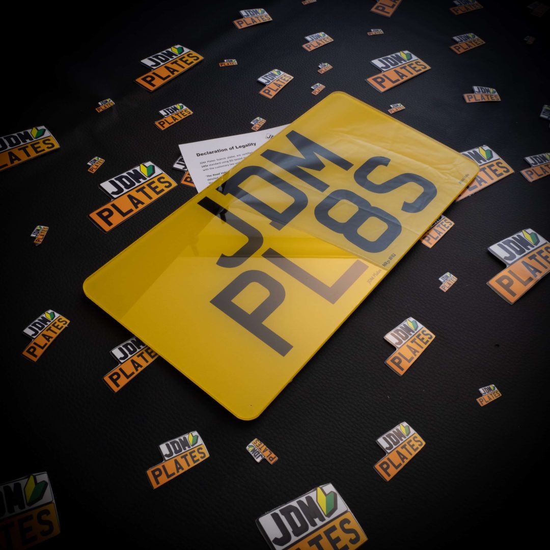 Printed Number Plates For Imported Vehicles