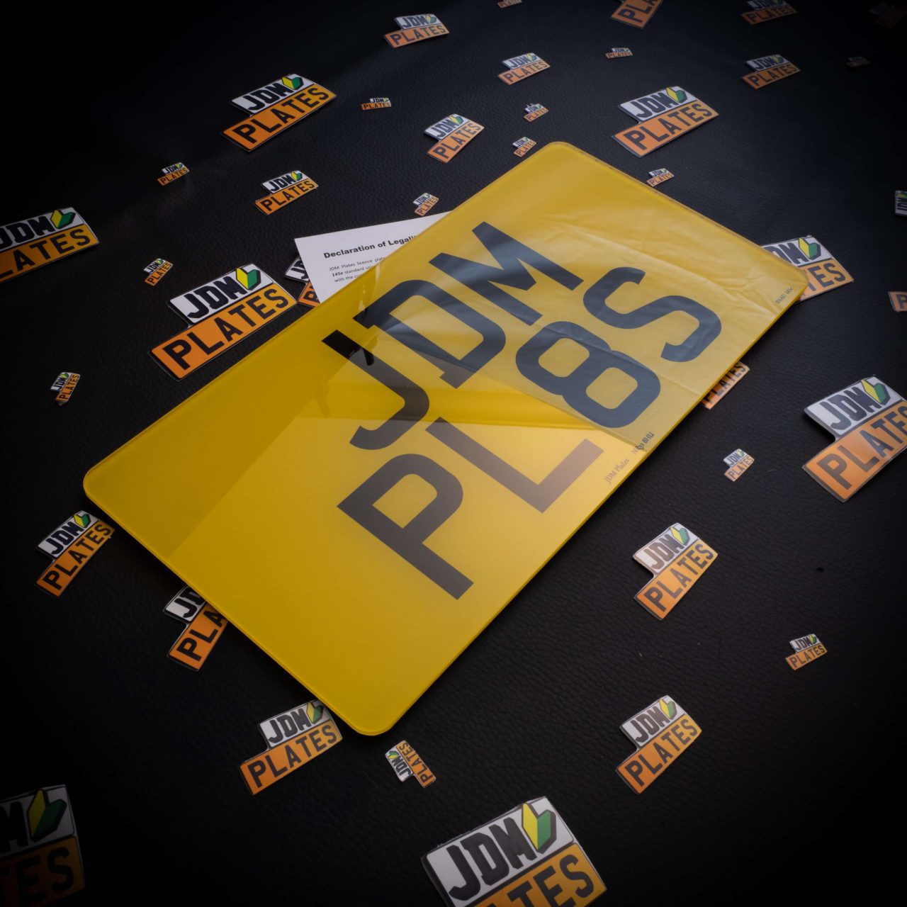 Printed Number Plates For Imported Vehicles