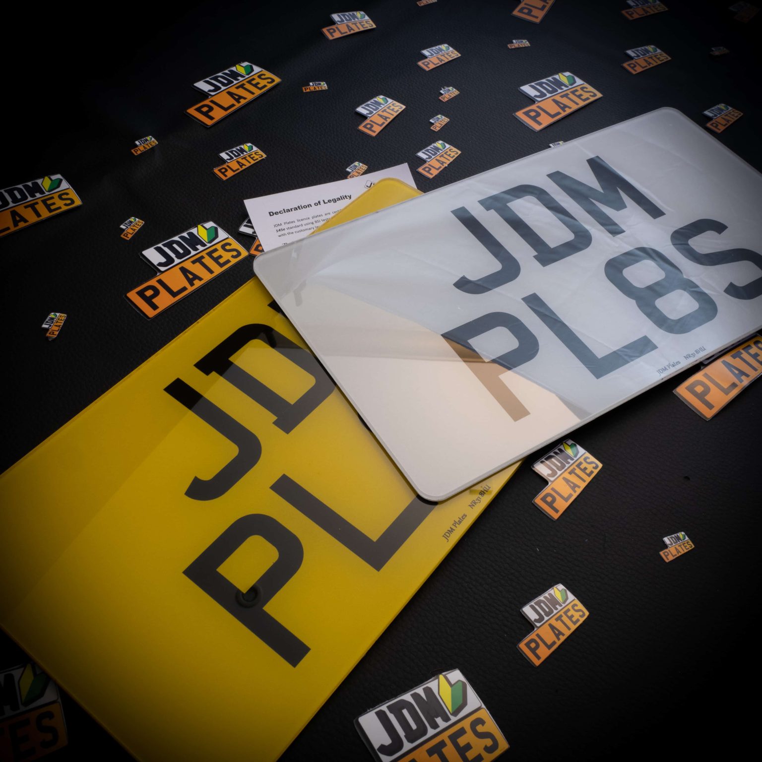 Printed Number Plates For Imported Vehicles