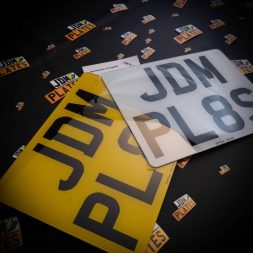 Small, Legal, Printed Number Plates For All Vehicles