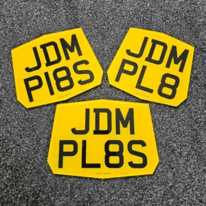 Shield V2 Motorcycle Number Plates | JDM Plates