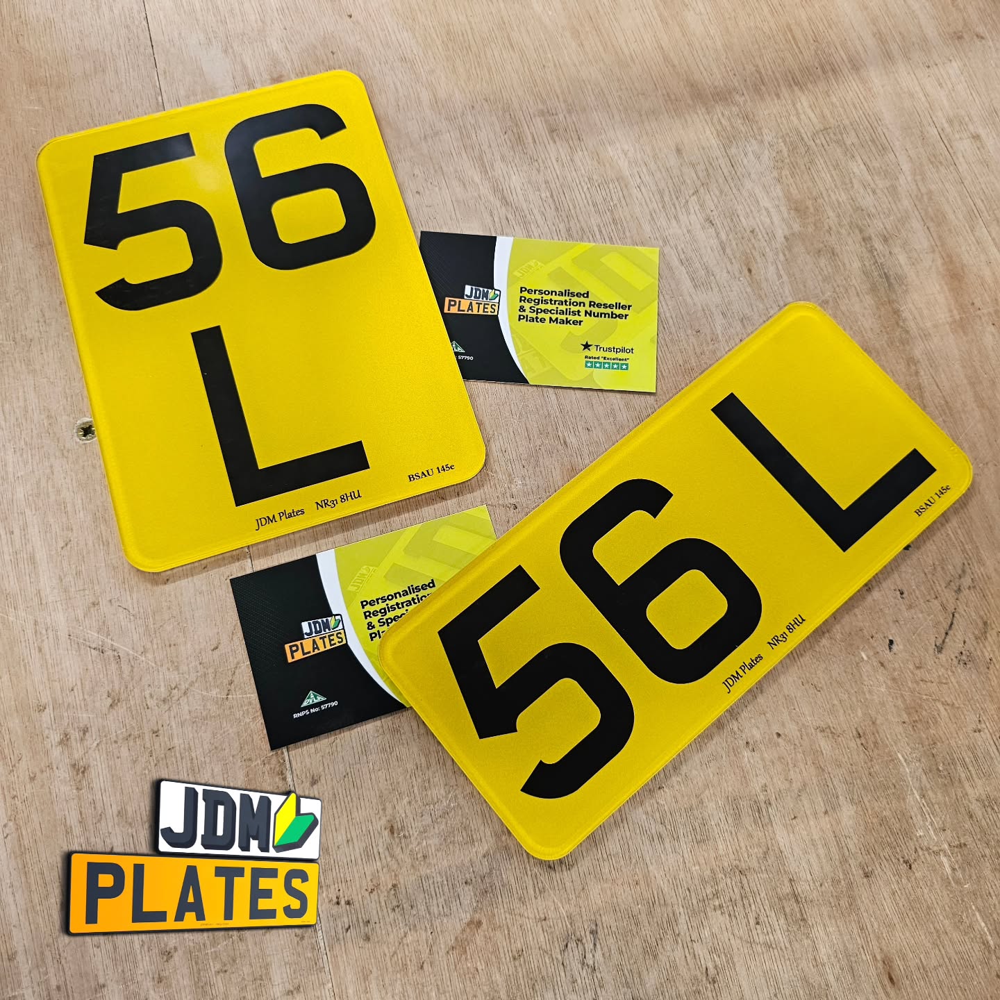 Smallest Motorcycle Number Plates | Motorbike Number Plates | JDM Plates