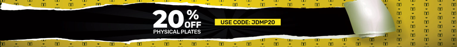 Smallest Motorcycle Number Plates | Best No1 Motorbike Plate