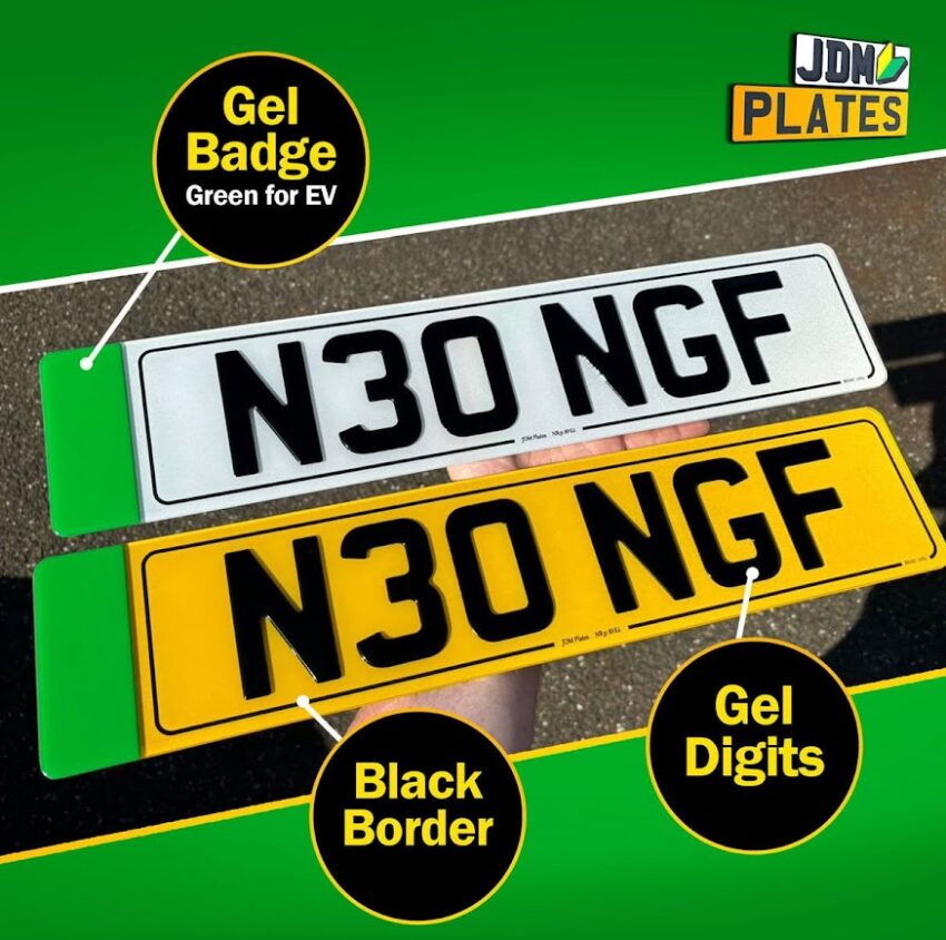 Are Green Number Plates A Legal Requirement? - JDM Plates